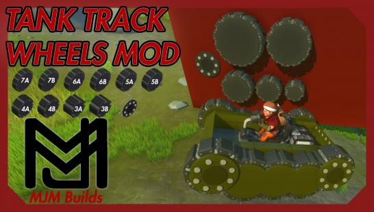 废品机械师 Tank Track Wheels Mod 1.0 下载 | 3DM Mod站