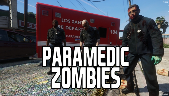 侠盗猎车手系列 Paramedic Zombies [Addon] Mod 1.0 下载 | 3DM Mod站