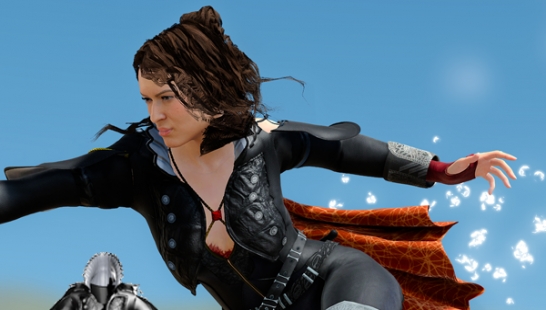 最终幻想15 Crowe Kingsglaive Mage Jacket CAPELESS (female multi tops) Mod 1 ...