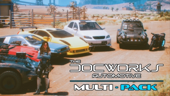 赛博朋克2077 DocWorks Multi-Pack - 高品质车辆模组的集合 Mod 1.0 下载 | 3DM Mod站