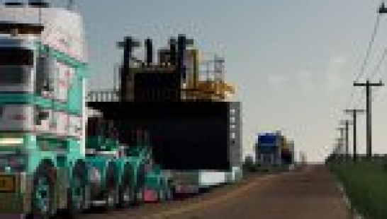 模拟农场19 Exile Low Loader with jeep v1.0 Mod 1.0 下载 | 3DM Mod站