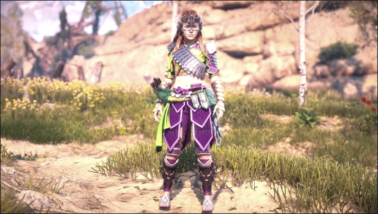 地平线：黎明时分 Aloy 替换盔甲颜色 （可选混搭多色版） Mod 1.1 下载 | 3DM Mod站