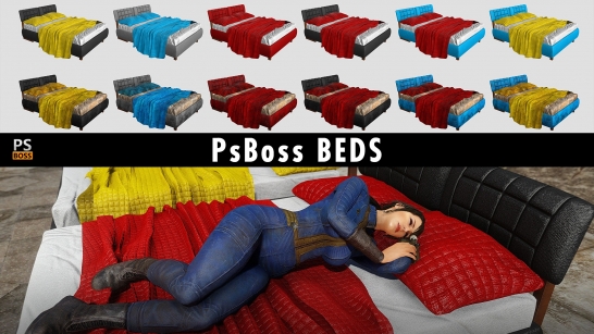 辐射4 PsBoss 大床（更新） Mod 1.01 下载 | 3DM Mod站