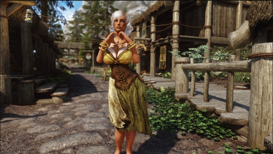 上古卷轴5：重置版 azurebr原版服装3BA - Re-Modernize (3BA) Mod 1.0 下载 | 3DM Mod站