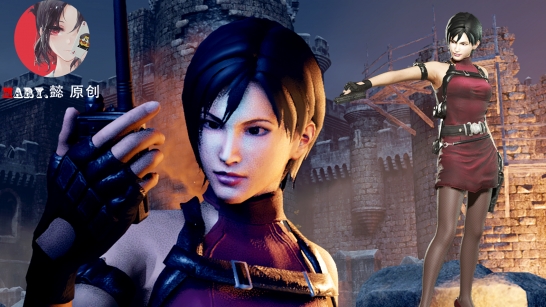 生化危机4 重制版 更新支持艾达DLC：艾达原版佣兵红色短裙装MOD（附带单独原版脸部MOD） Mod 1.1 下载 | 3DM Mod站