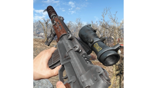 辐射4 ROTC 新材质 (QBZ-191 QBZ-192 QBU-191) Mod 1.0 下载 | 3DM Mod站