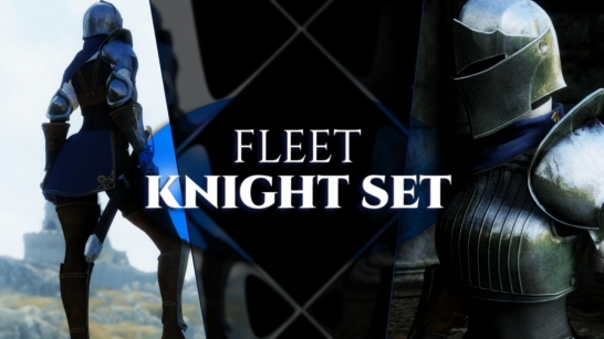 上古卷轴5：重置版 舰队骑士套装3BA - Fleet Knight Set Mod 1.0 下载 | 3DM Mod站