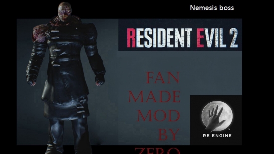生化危机2：重制版 ZERO Nemesis boss (RE3原版) Mod 1.0 下载 | 3DM Mod站