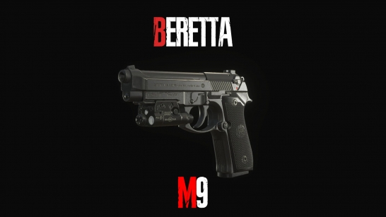 生化危机4 重制版 伯莱塔M92FS替换SG-9R Mod 1.0 下载 | 3DM Mod站