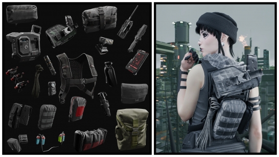 赛博朋克2077 模块化配件 - ArchiveXL (fem V) Mod 1.1 下载 | 3DM Mod站