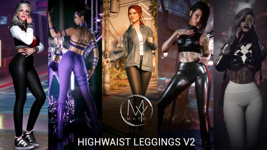 赛博朋克2077 高腰紧身裤V2-ArchiveXL Mod 1.0 下载 | 3DM Mod站