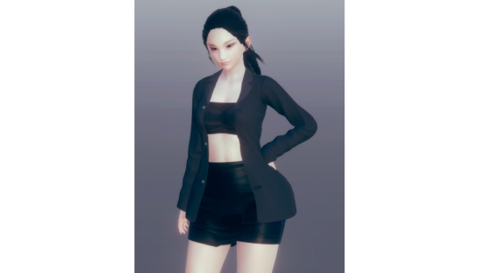 AI 少女 AI少女黄礼志Yeji黑色紧身裙 Mod 1.0 下载 | 3DM Mod站